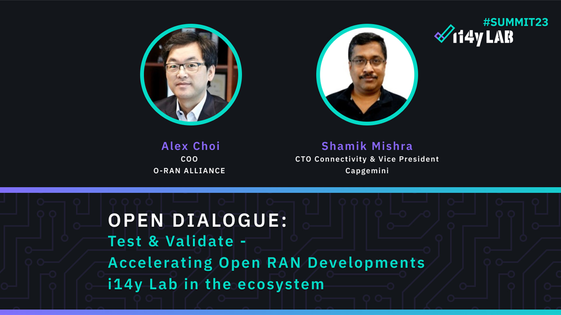Accelerating Open RAN Development - Summit 23 | i14y Lab